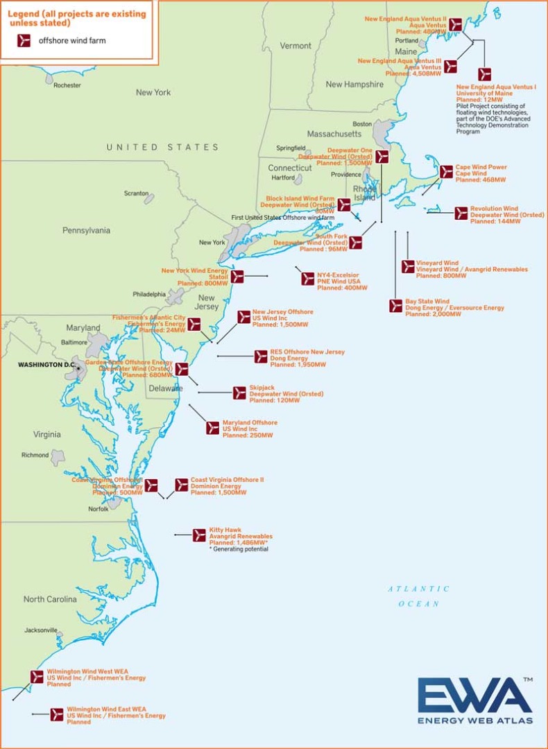Offshore wind development projects continue to expand