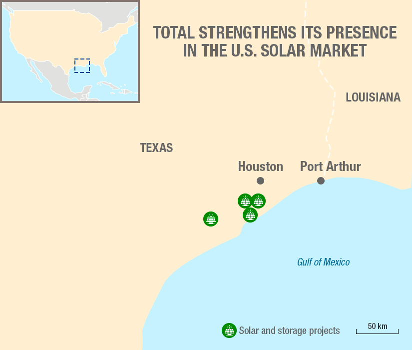 Total to meet all its U.S. electricity needs with new Texas solar projects