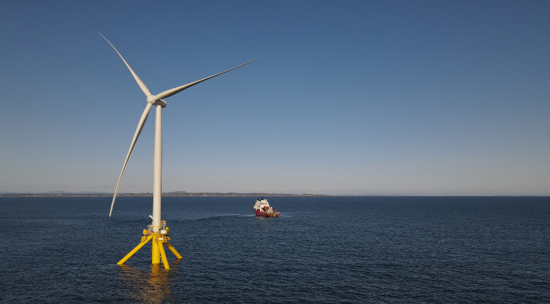 Bourbon Subsea Services installs TetraSpar floating wind turbine ...