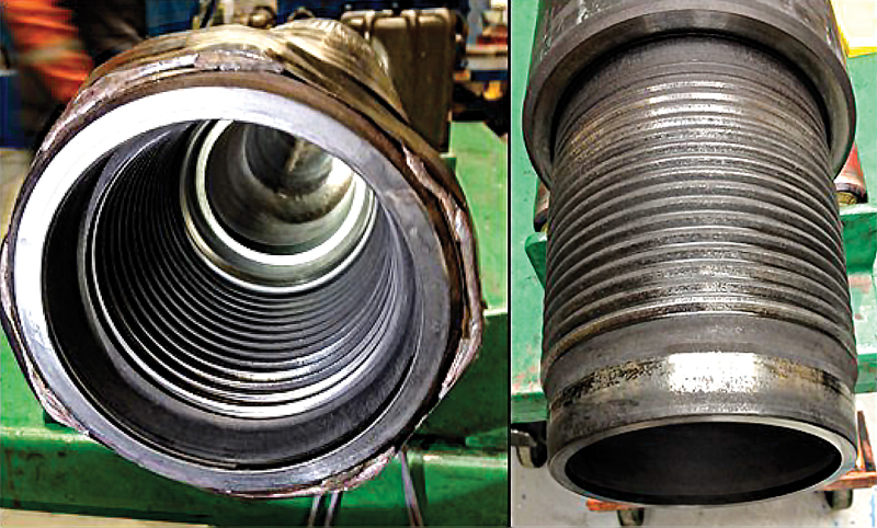 Development of gas-tight connection for deepwater drilling and ...