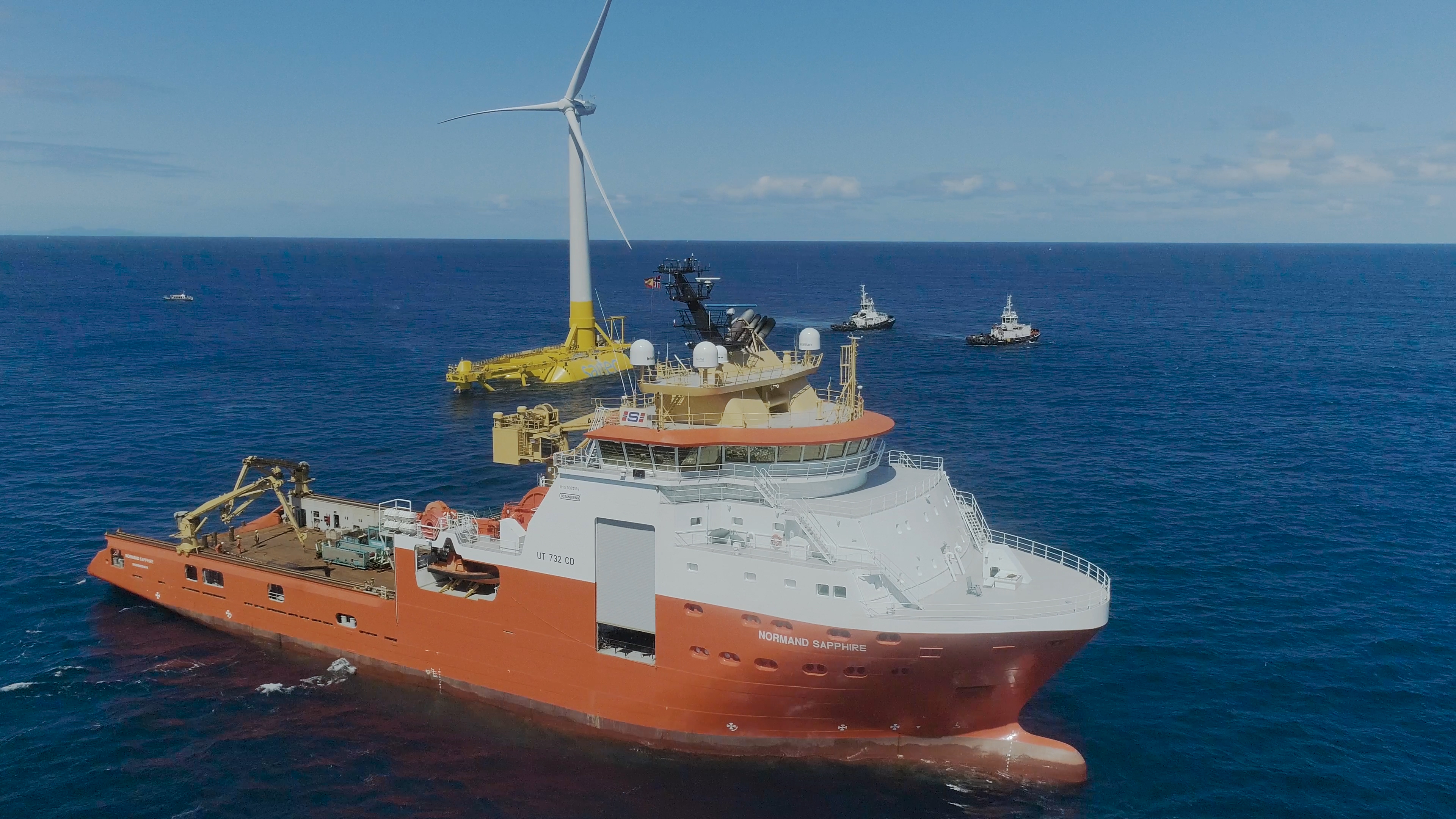 Winstaller Alliance completes DemoSATH floating offshore wind turbine ...