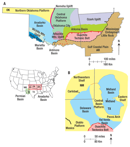 Reservoir characteristics and production potential of the Woodford Shale