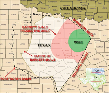 SHALE ENERGY: Developing the Barnett—Barnett activity continuing ...