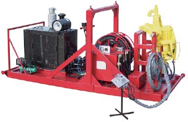 Rig Floor Equipment: Logan Oil Tools' power swivel with offshore ...