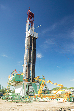Drilling rig advances 2014