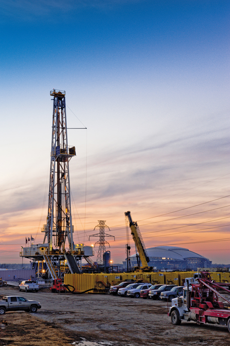 Barnett shale gas production rises despite lower rig count