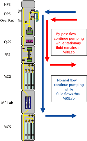 Wireline formation tester avoids dew point problems