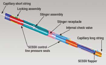 Novel capillary injection system restores production in offshore gas wells