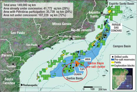 BRAZIL PRE-SALT: Master plan for the Santos Basin pre-salt cluster ...